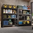 59"W Garage Shelving Units, Heavy Duty Garage 4500LBS Metal Shelves, 4 ...