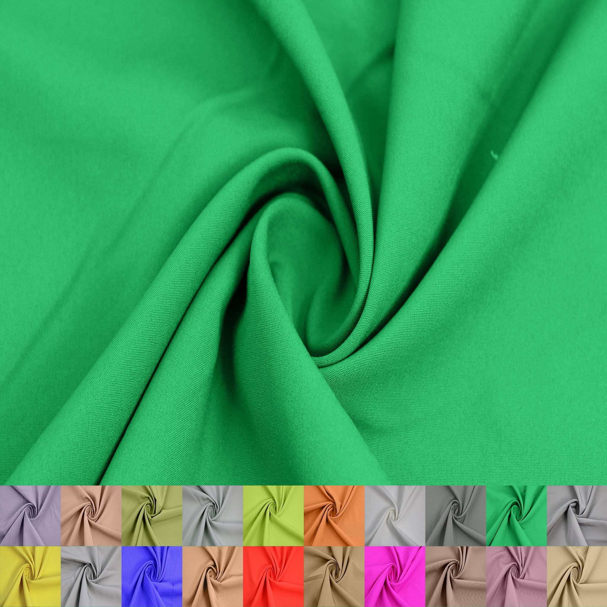 59" Wide Poly Spandex Silex Fabric by the Yard - Lightweight 105 GSM ...