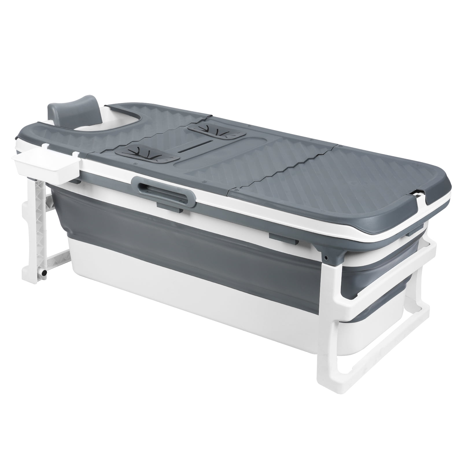 59 inch Foldable Bathtub,Portable Bathtub for Adult,Large Collapsible ...