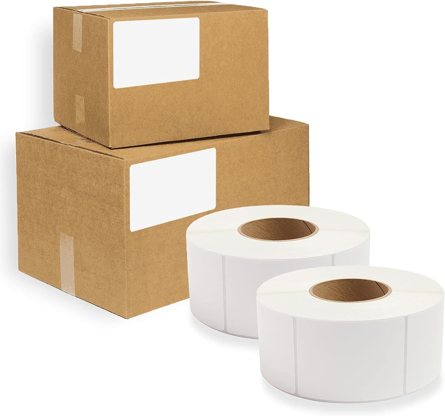 5900 Pack of White Thermal Transfer Labels 3" x 4" with 3" Core ...