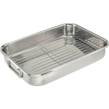 Cuisinart Stainless Steel 16" Roasting Pan with Rack - Walmart.com