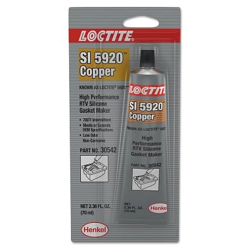 5920 Copper, High Performance Rtv Silicone Gasket Maker, 70 Ml Tube ...