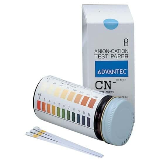 5920124 07030100 Test Strips, Cyanogen Check (Cyanide Cn-), 0 to 1000 ...
