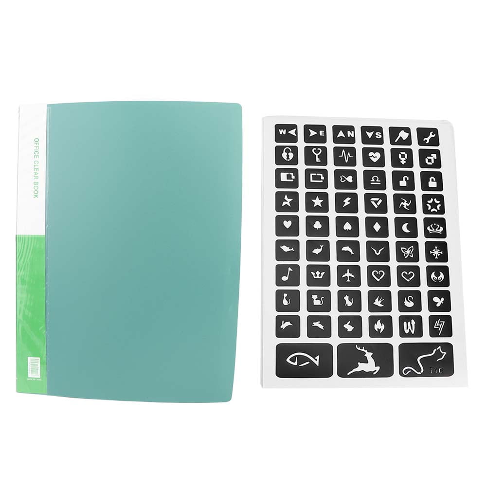 598pcs Practical Tattoo Template Airbrush Body Tattoo Exquisite Pattern ...