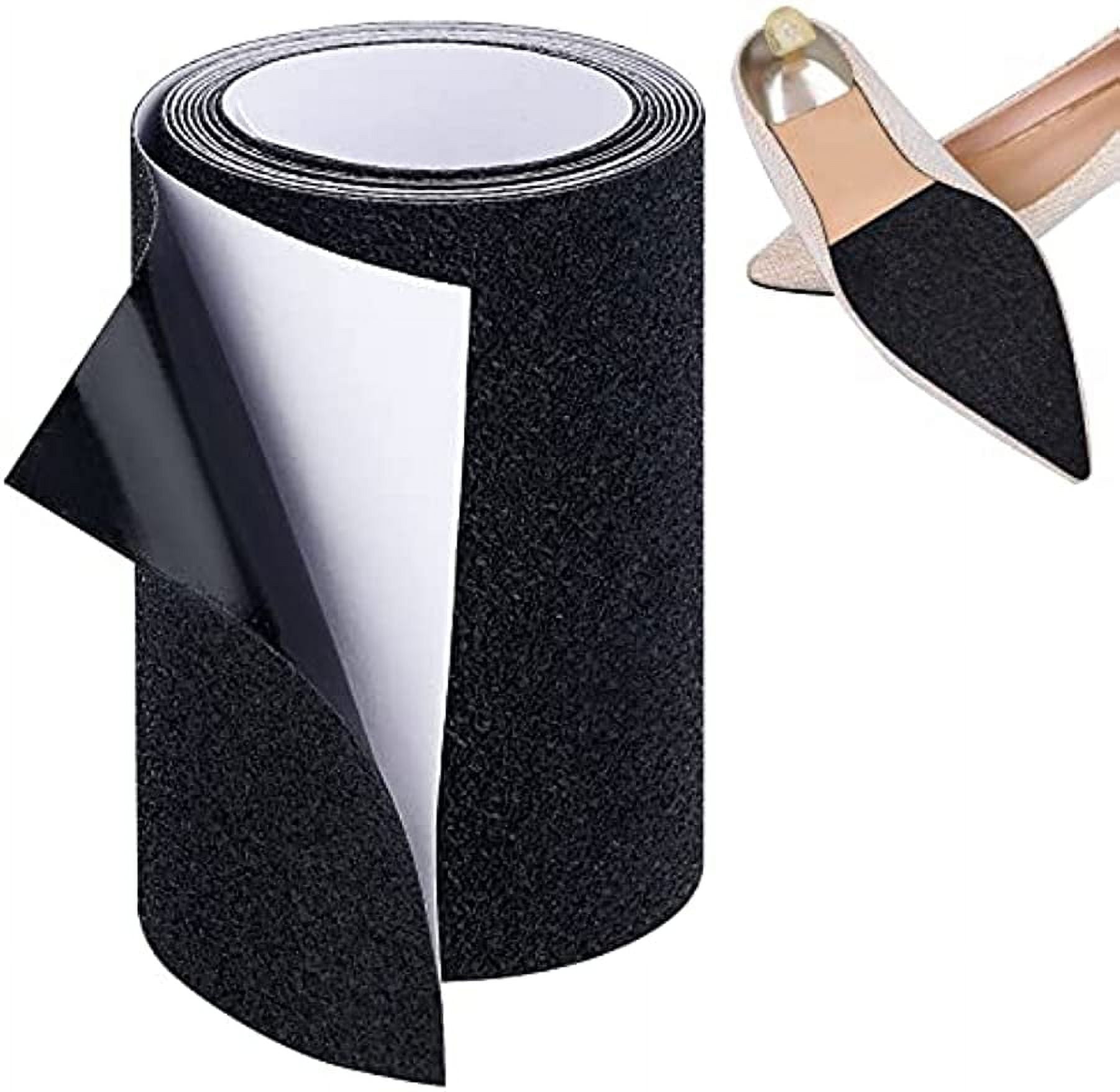 59Feet 3.9 Shoe Sole Protectors Black Shoe Bottom Grip Pads Noise ...