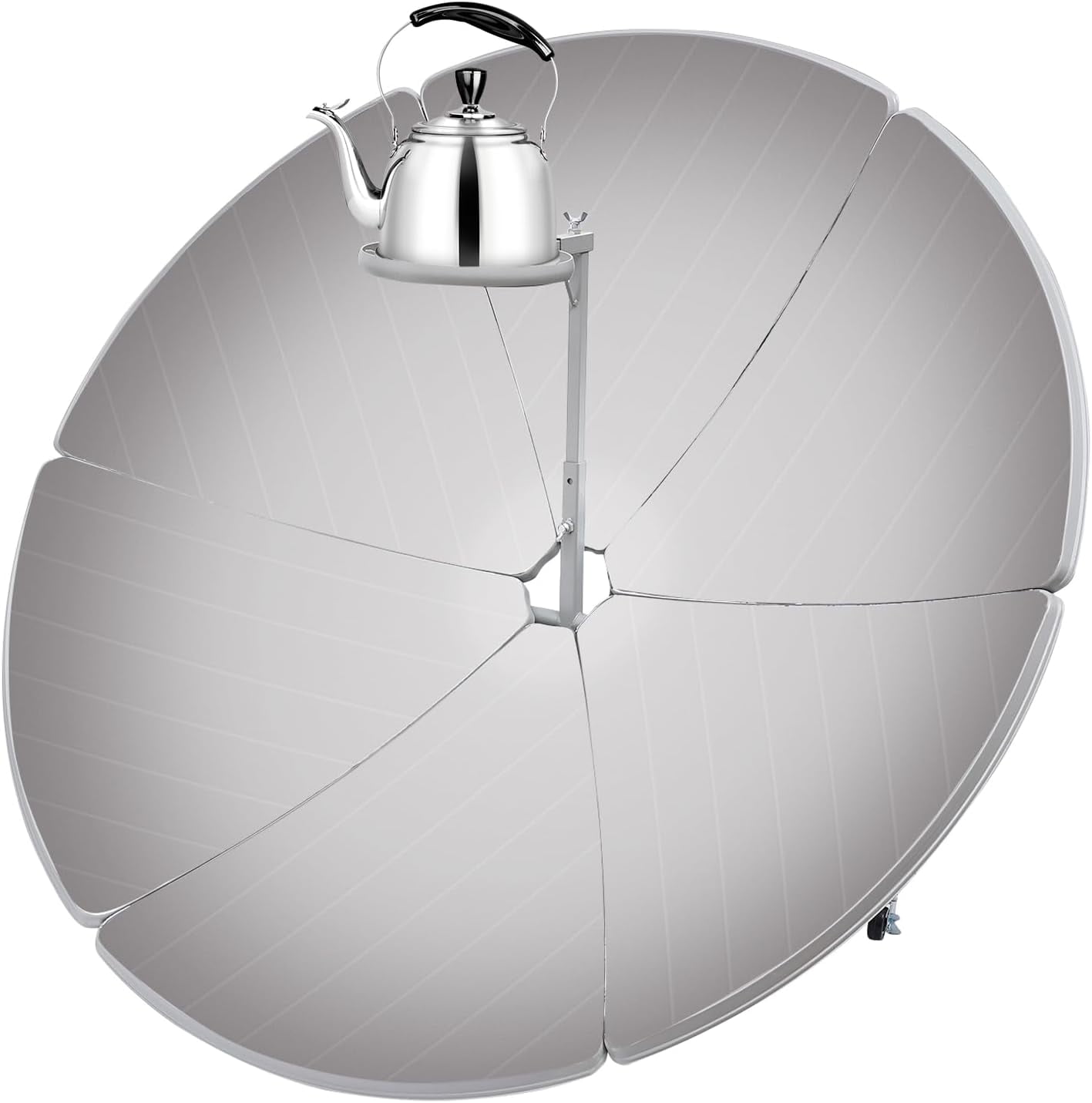 59Inch Portable Solar Cooker,1500W Outdoor Camping Cooking Boil Water ...
