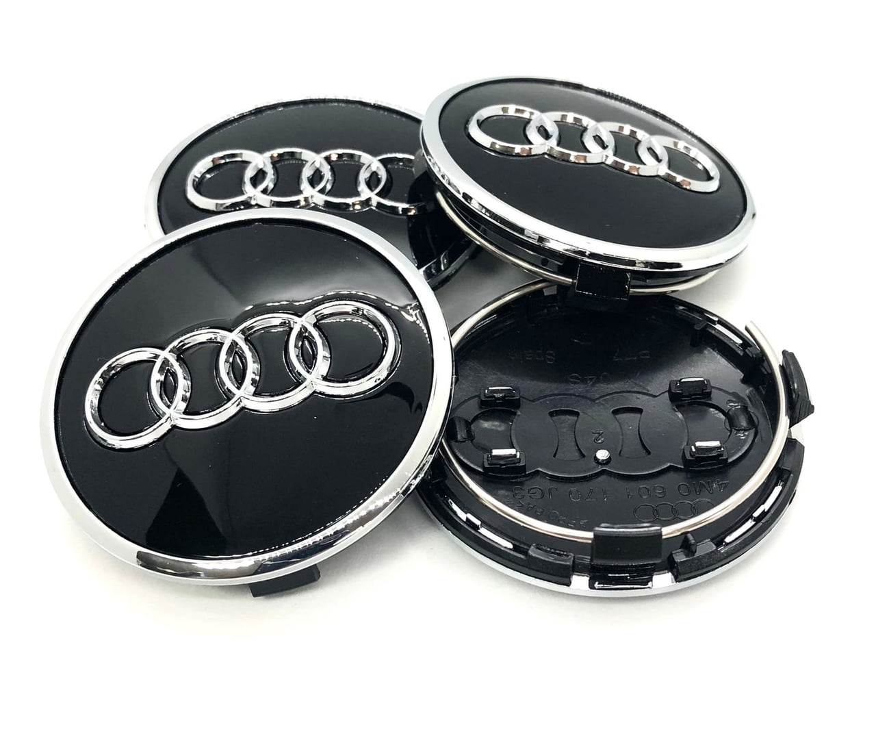 69MM 2.71 Inch Wheel Center Caps for AUDI Rim Wheel Center Hub Caps ...