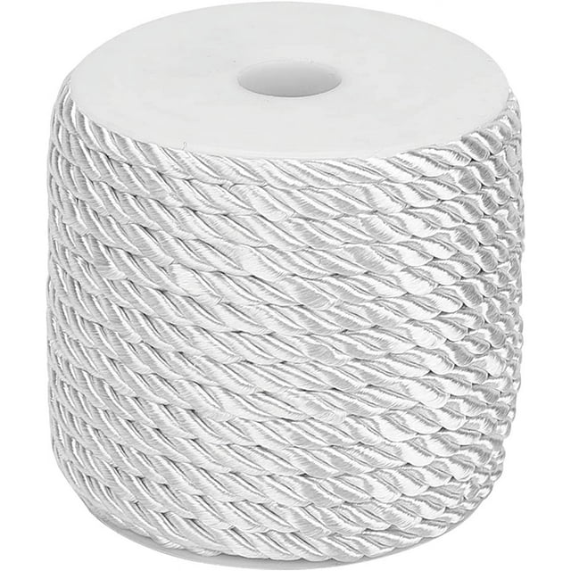 59ft Twine Rope - 5mm Twist 3 Braided Decorative Rope Cord - Satin Silk ...