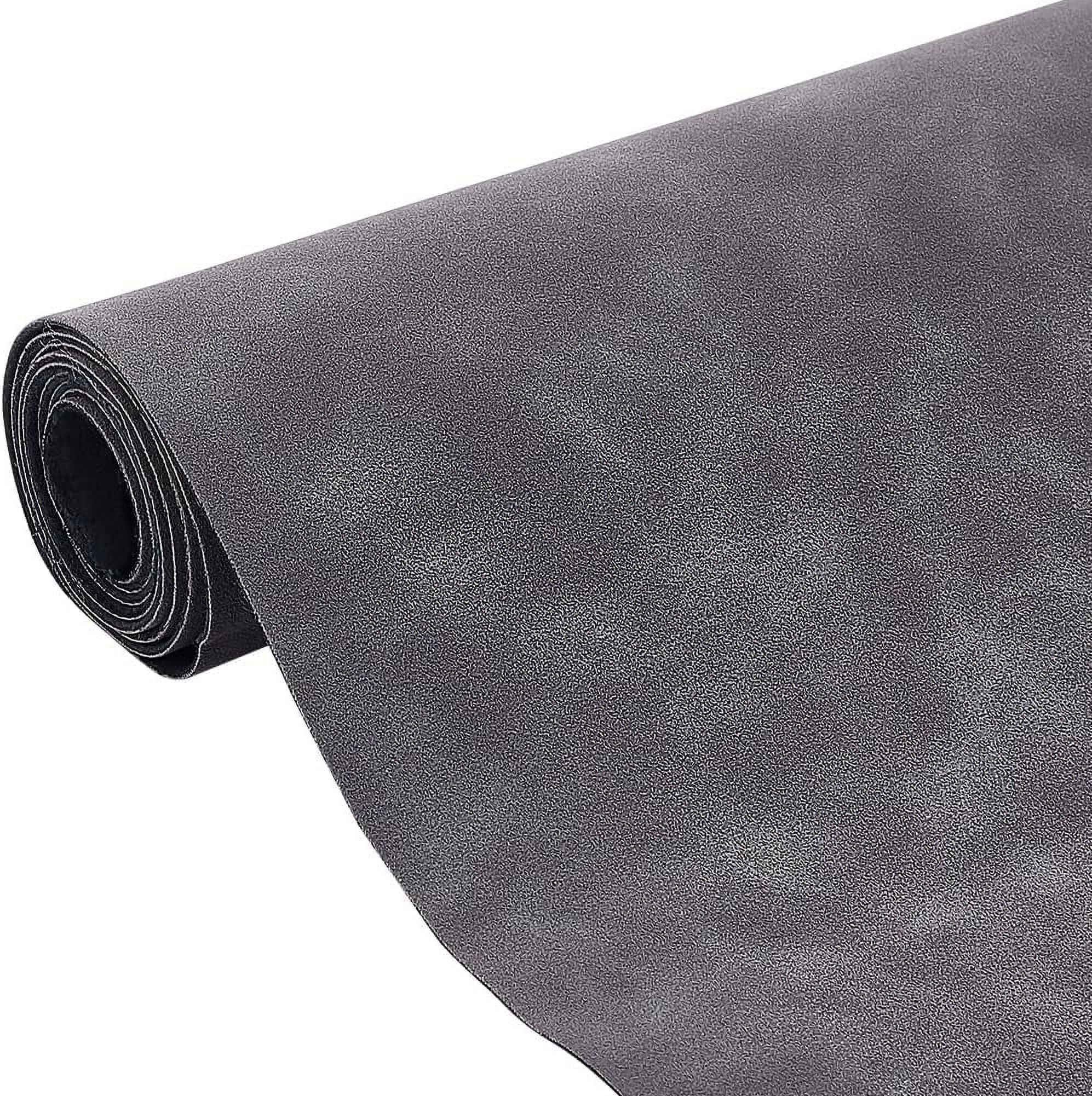 59x13.7 Inches Suede Leather PU Suede Sheets Gray Frosted Faux Leather ...