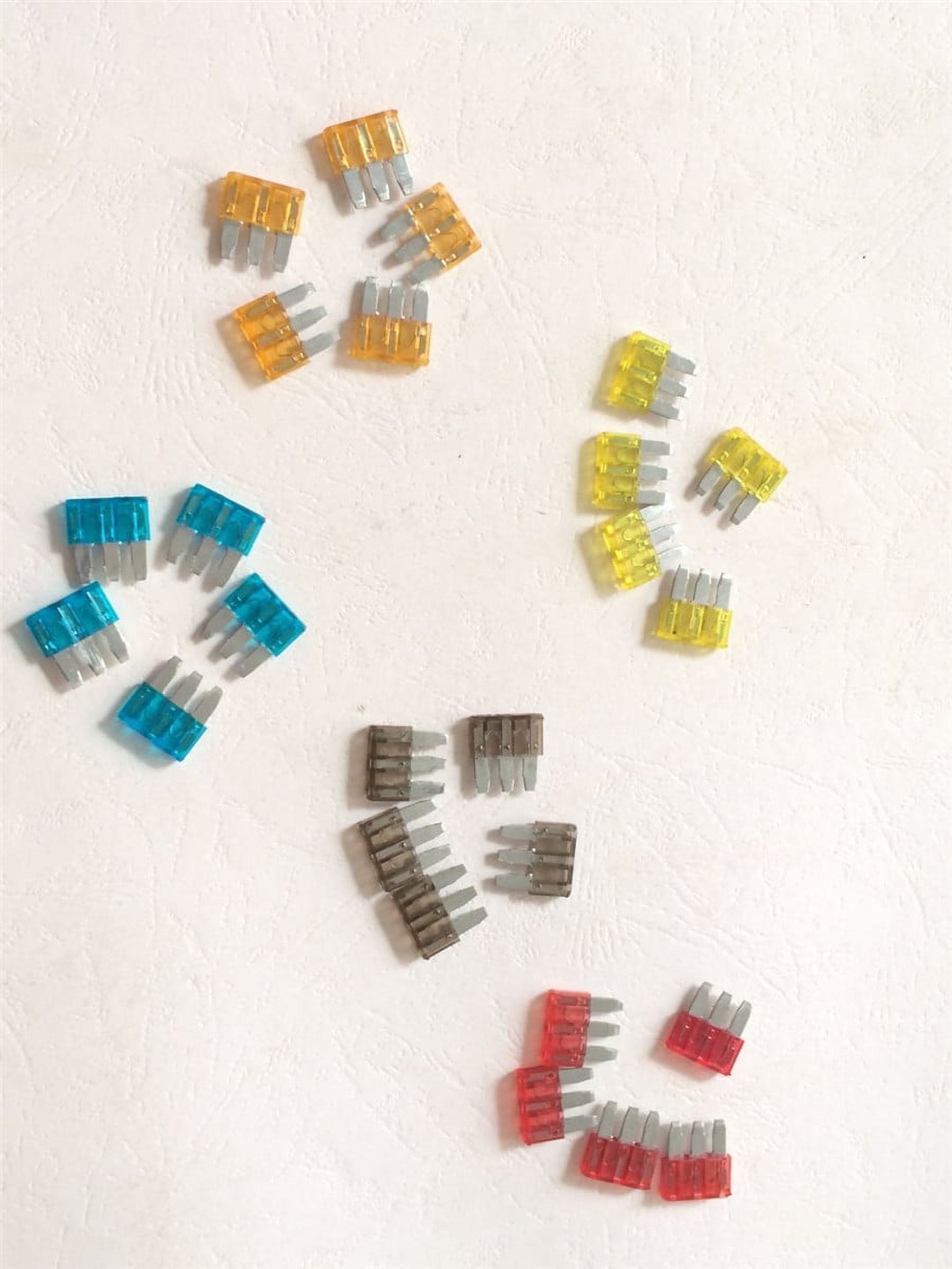 5A 7.5A 10A 15A 20A 25Pcs Micro3 Fuse 3 Pins Car Fuse For Ford Focus ...