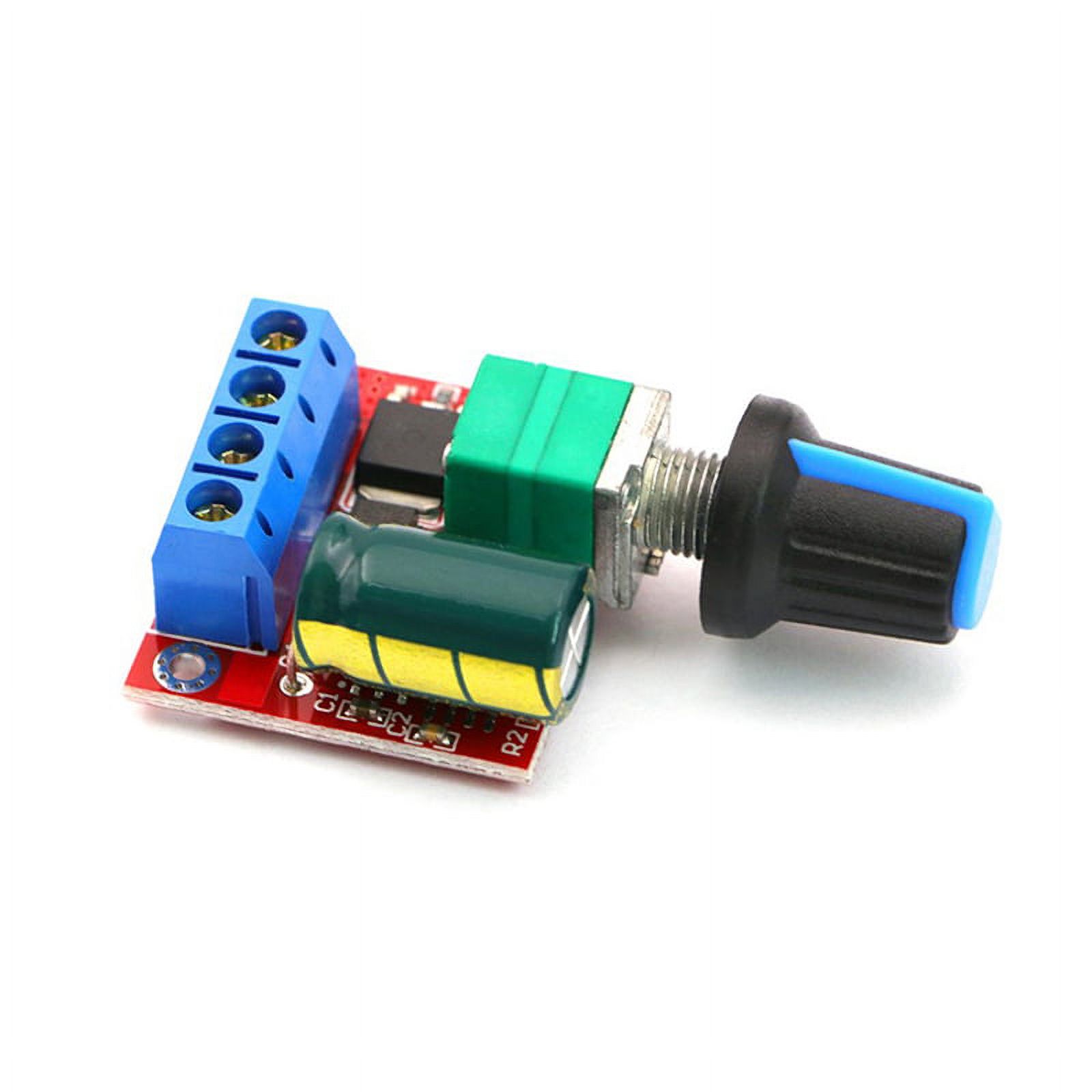 5A 90W PWM 12V DC Motor Speed Controller Module DC-DC 4.5V-35V Adjustable Speed - Walmart.com