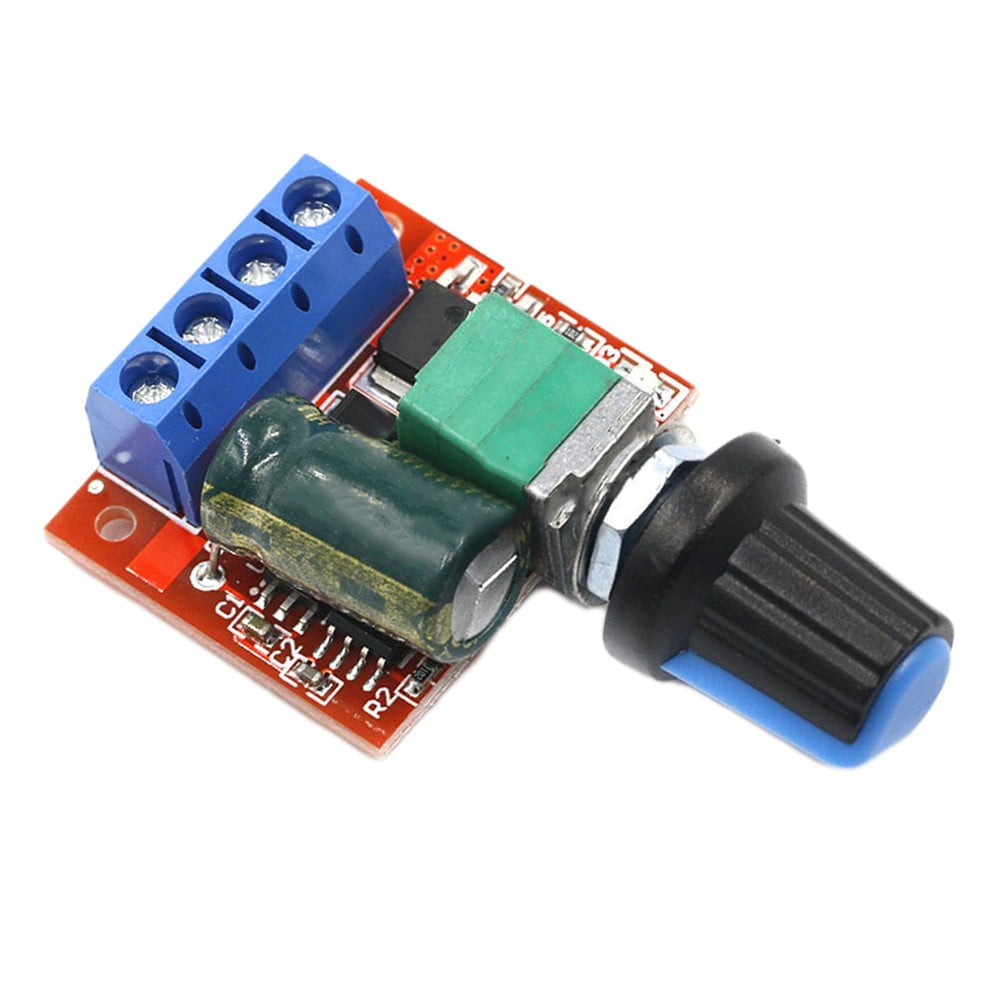 5A 90W for PWM Motor Speed Controller Module DC 5V-35V Adjustable Voltage Regulator - Walmart.com