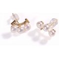 5A Grade Flawless Freshwater Pearl Smile Earrings, 4-5mm Natural Pearls ...