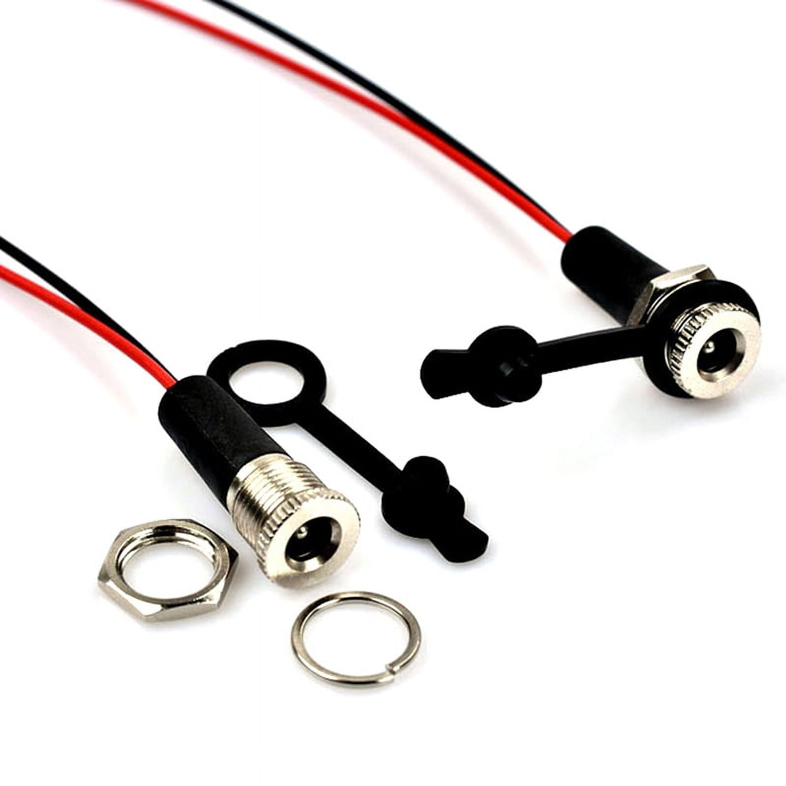 5A IP68 waterproof 5.5 x 2.1MM 5521/5525 DC Power Socket Female Jack ...