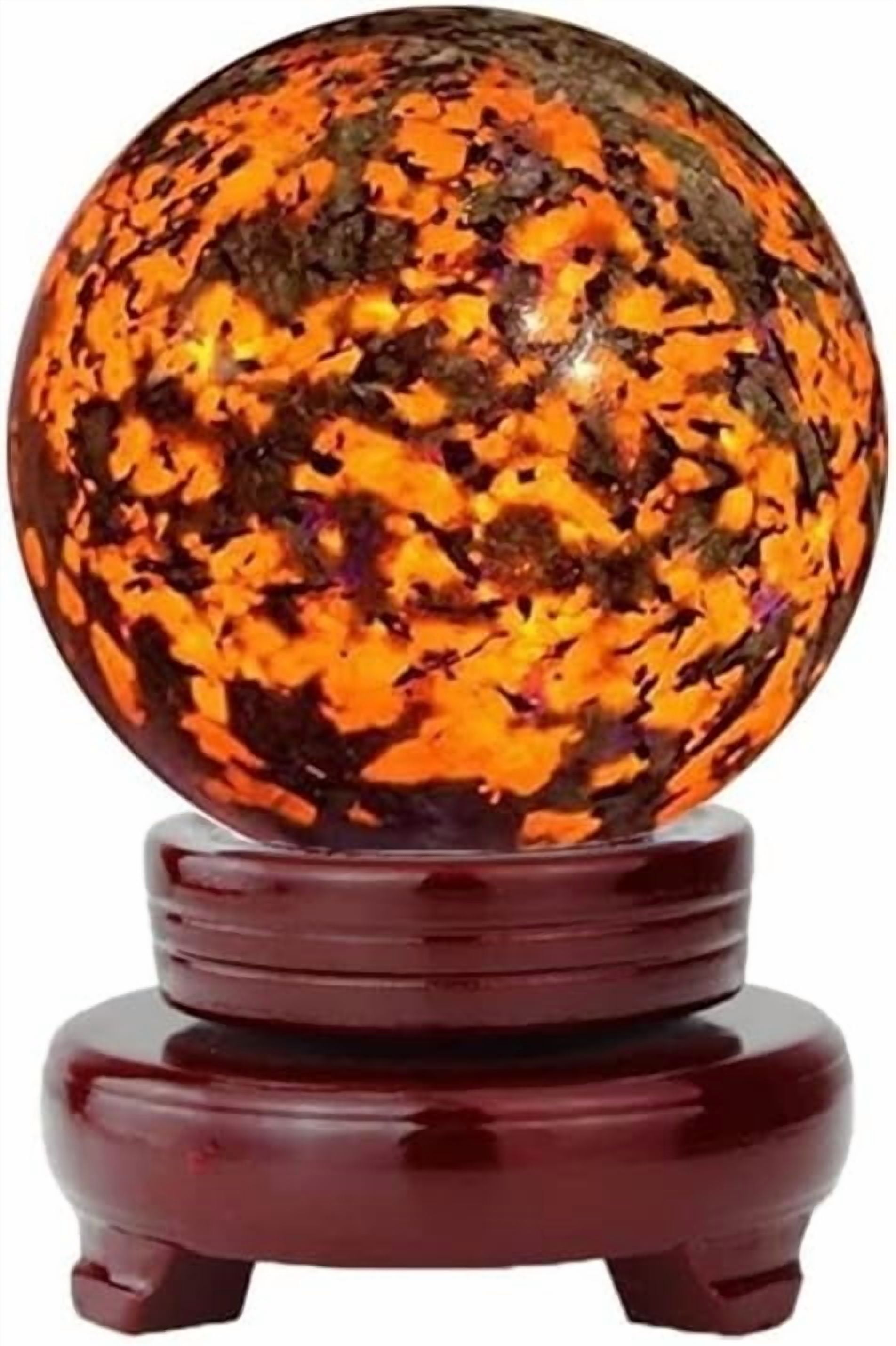 5A+ Natural Yooperlite Stone Crystal Ball,Crystals Sphere,Magic Balls ...