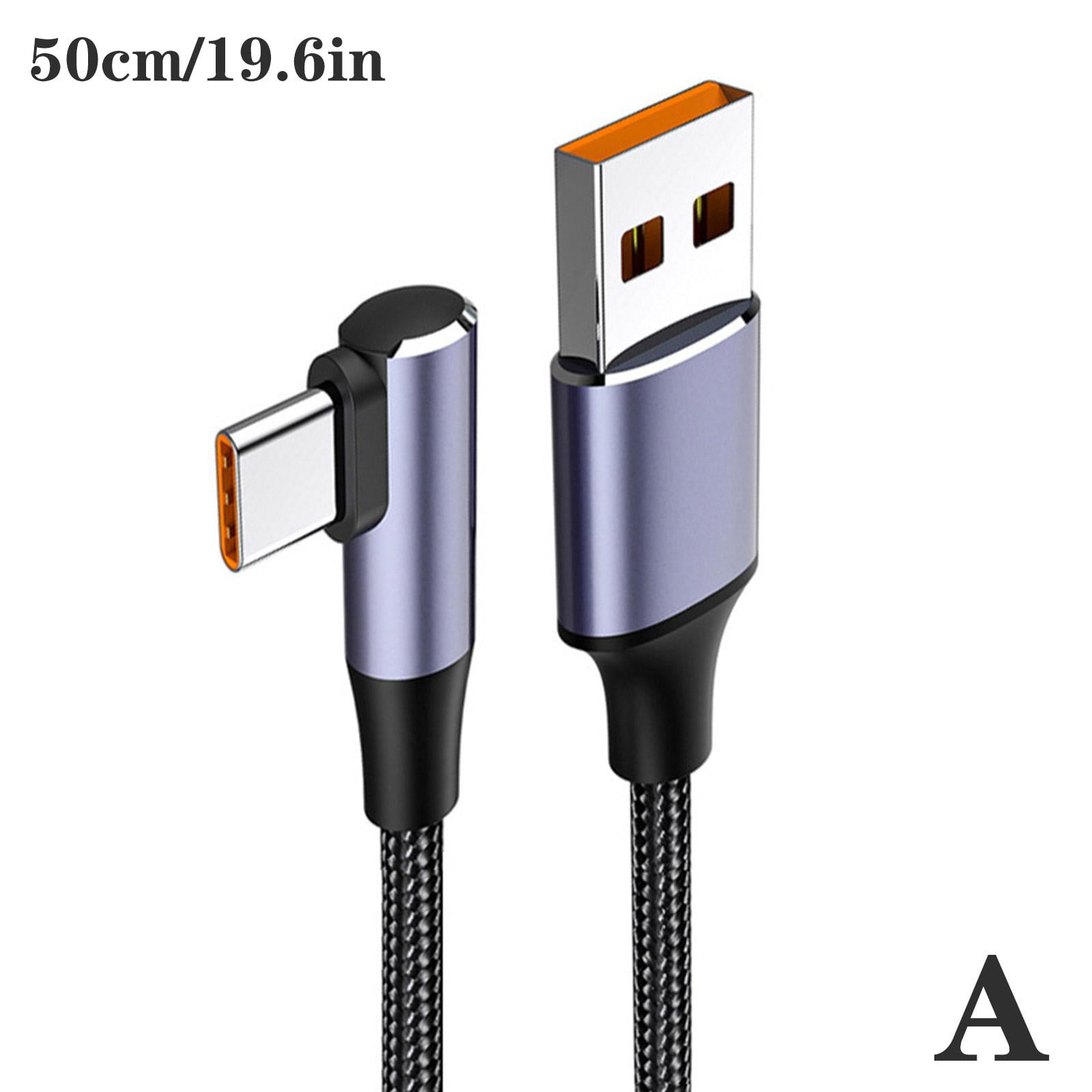 5A Quick Charge USB C to USB Type C Cable Fast Charging Angle Right ...