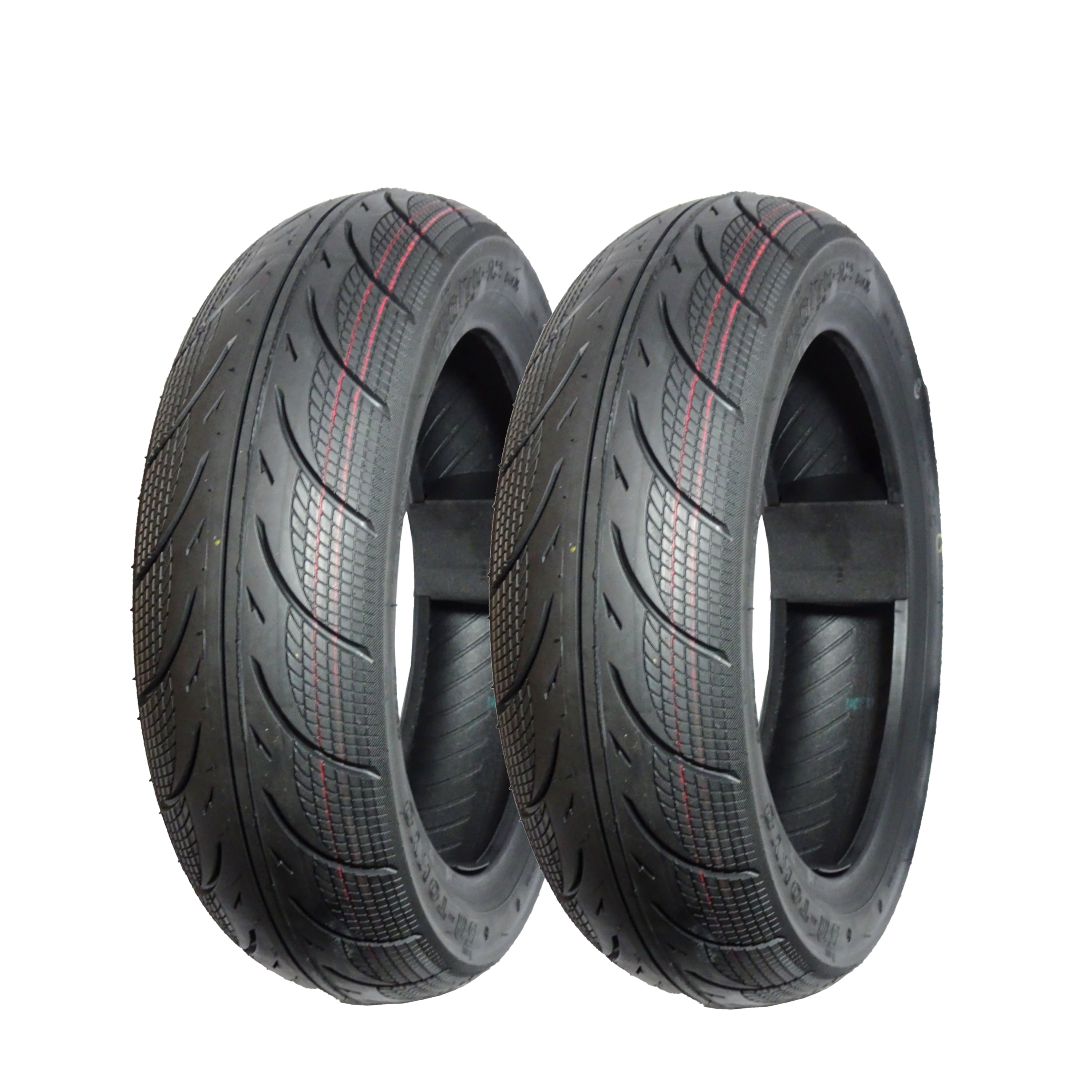 5A Tokyo 5A01 90/90-10 Tubeless Scooter Tires Set 50J Motorcycle/Moped ...