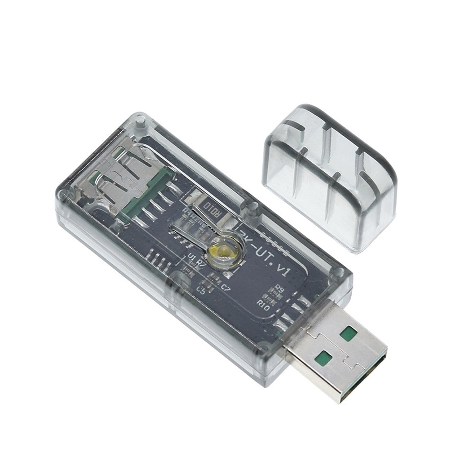 5A USB tester color screen Voltage ammeter power capacity fast charge ...