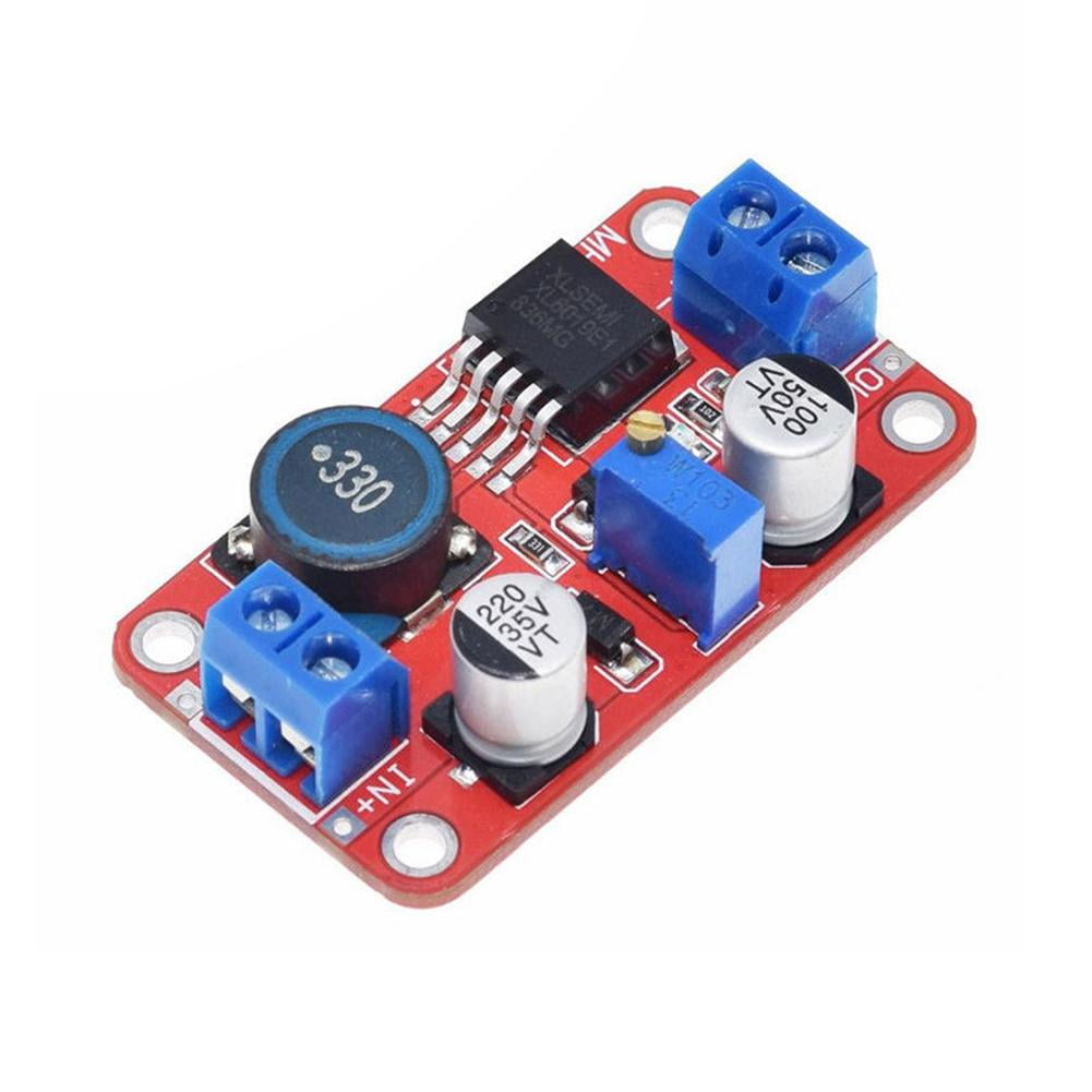 5A XL6019 High-Power Adjustable #DC#-#DC# Step Up Power Module Boost ...