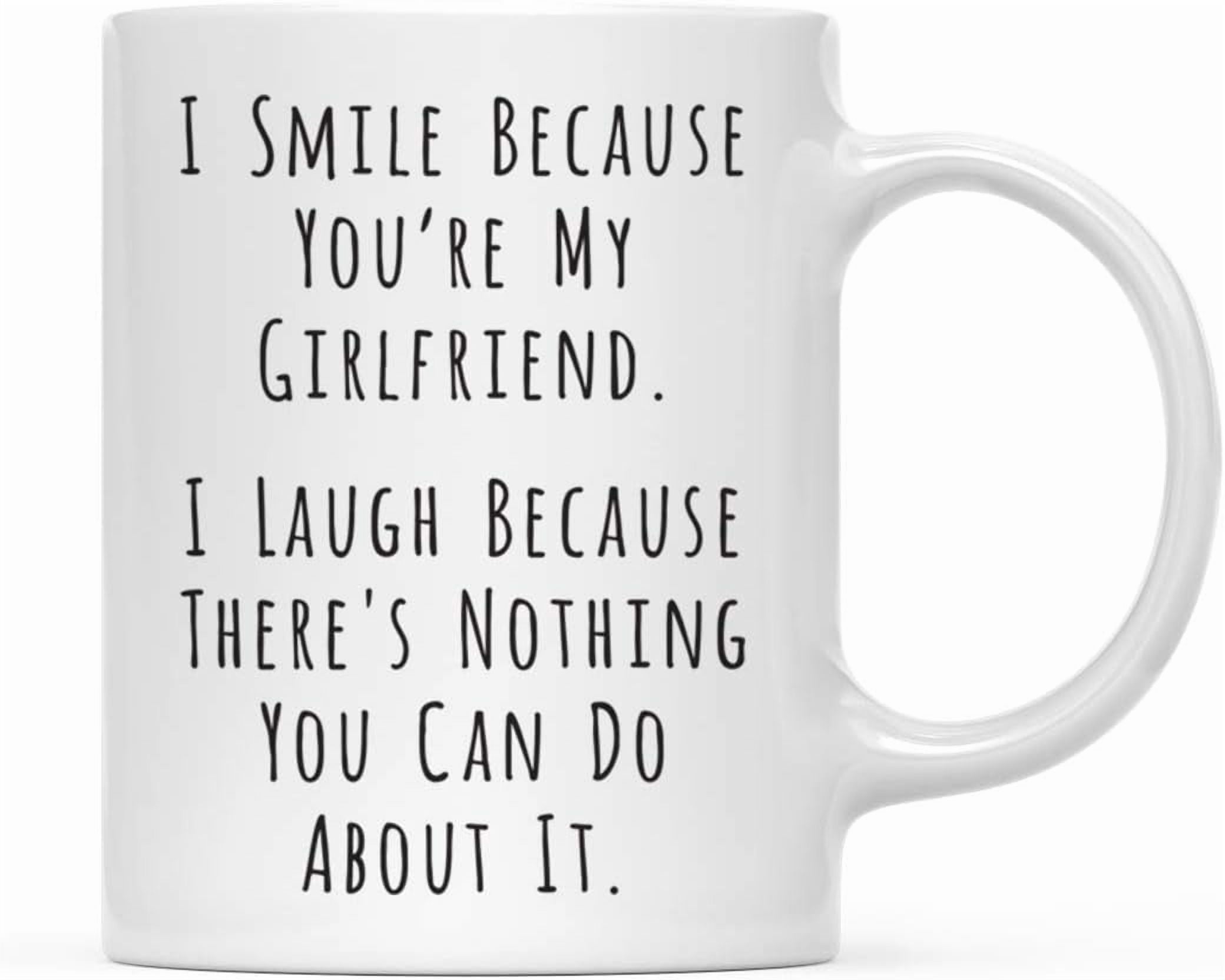 Andaz Press 11oz. Funny Coffee Mug I Smile Because You'Re My Neighbor I ...