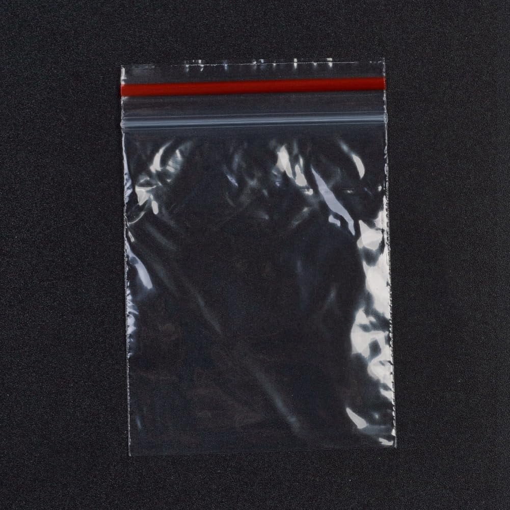 5Bag 500Pcs 2x2.7 inch Plastic Zip Lock Bags Cellophane Bags Resealable ...