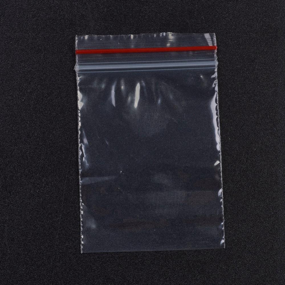 5Bag Plastic Zip Lock Bags Resealable Packaging Bags Top Seal Self Seal ...