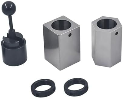 5C-CB 5C Collet Block Set Hex, Square Collets and Closer for Milling ...