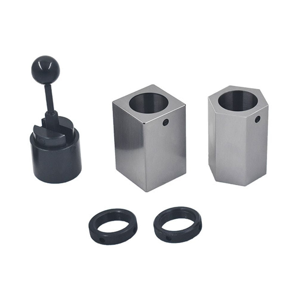 5C Collet Block Set Square Hex Rings Collet Closer Holder - Walmart.com