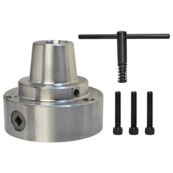 5C Collet Chuck 5" Inch Diameter Plain Back for Lathe 6000 RPM ...