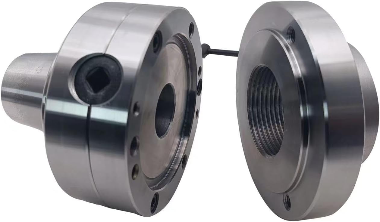 5C Collet Chuck,5C Holder W.Semi-finished Adapter 1-3/4" x 8 Thread for ...