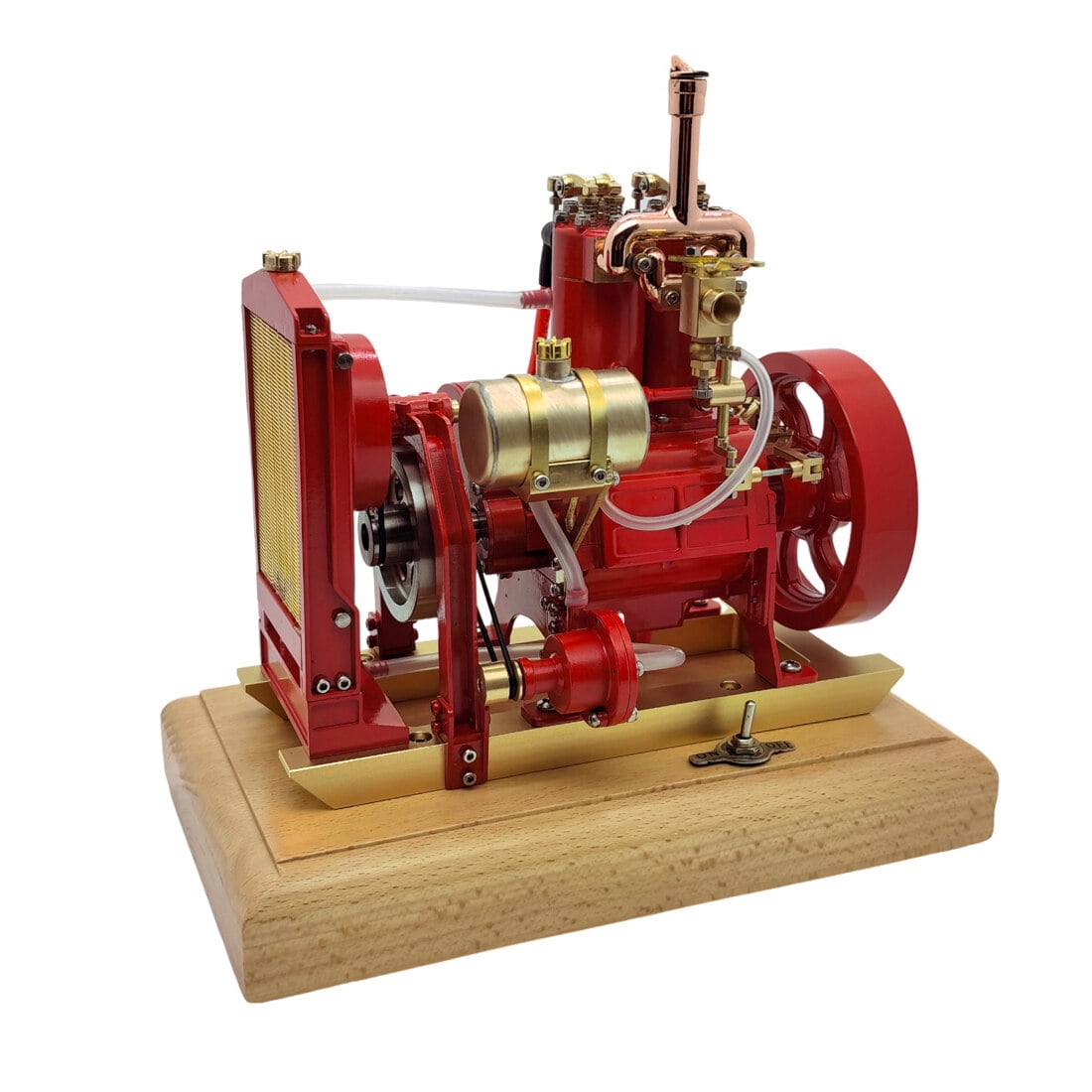 5CC Vertical Twin-Cylinder Gasoline Engine Model - Water-Cooled OHV ...