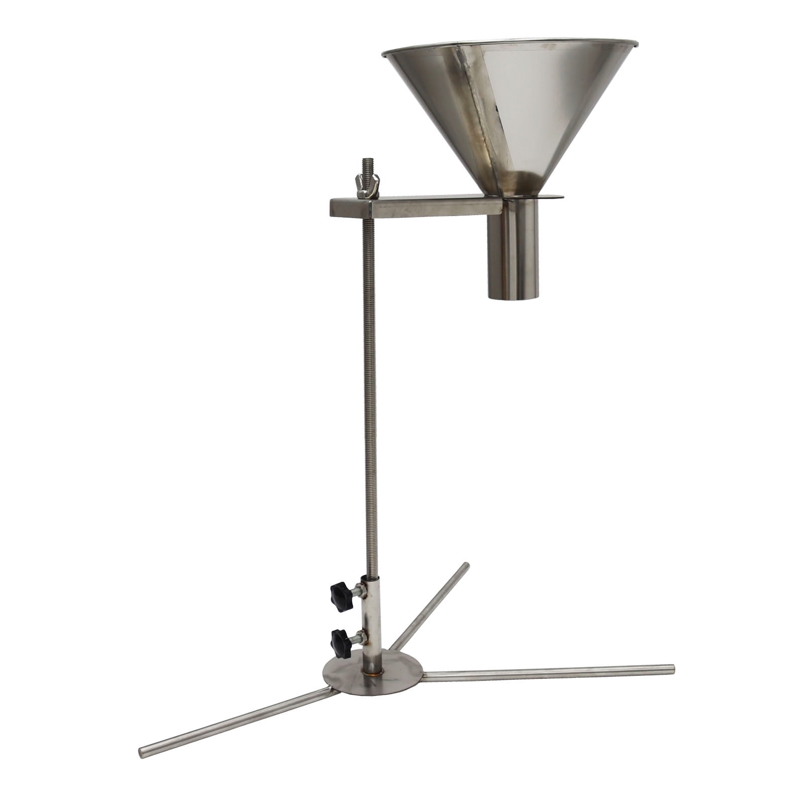 5CM Feeding Hopper Support Stand Manual Filling Package Funnel Simple ...