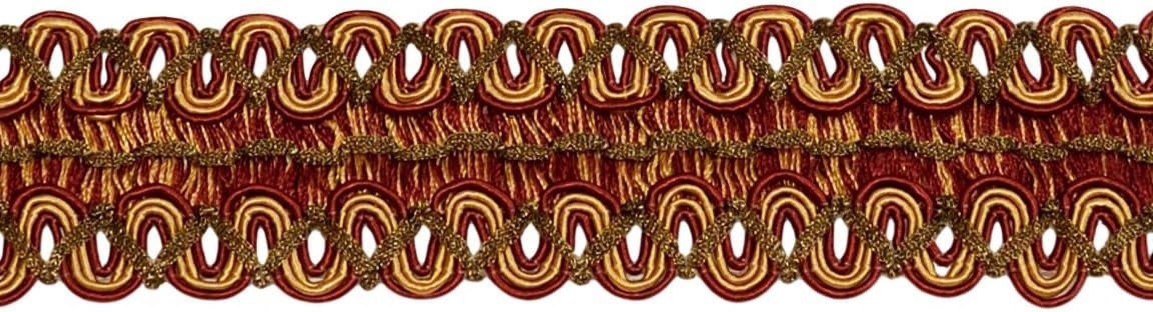 (5Cm) Wide Noblesse Collection Vintage Gimp Braid Trim (Style# 0200HG ...