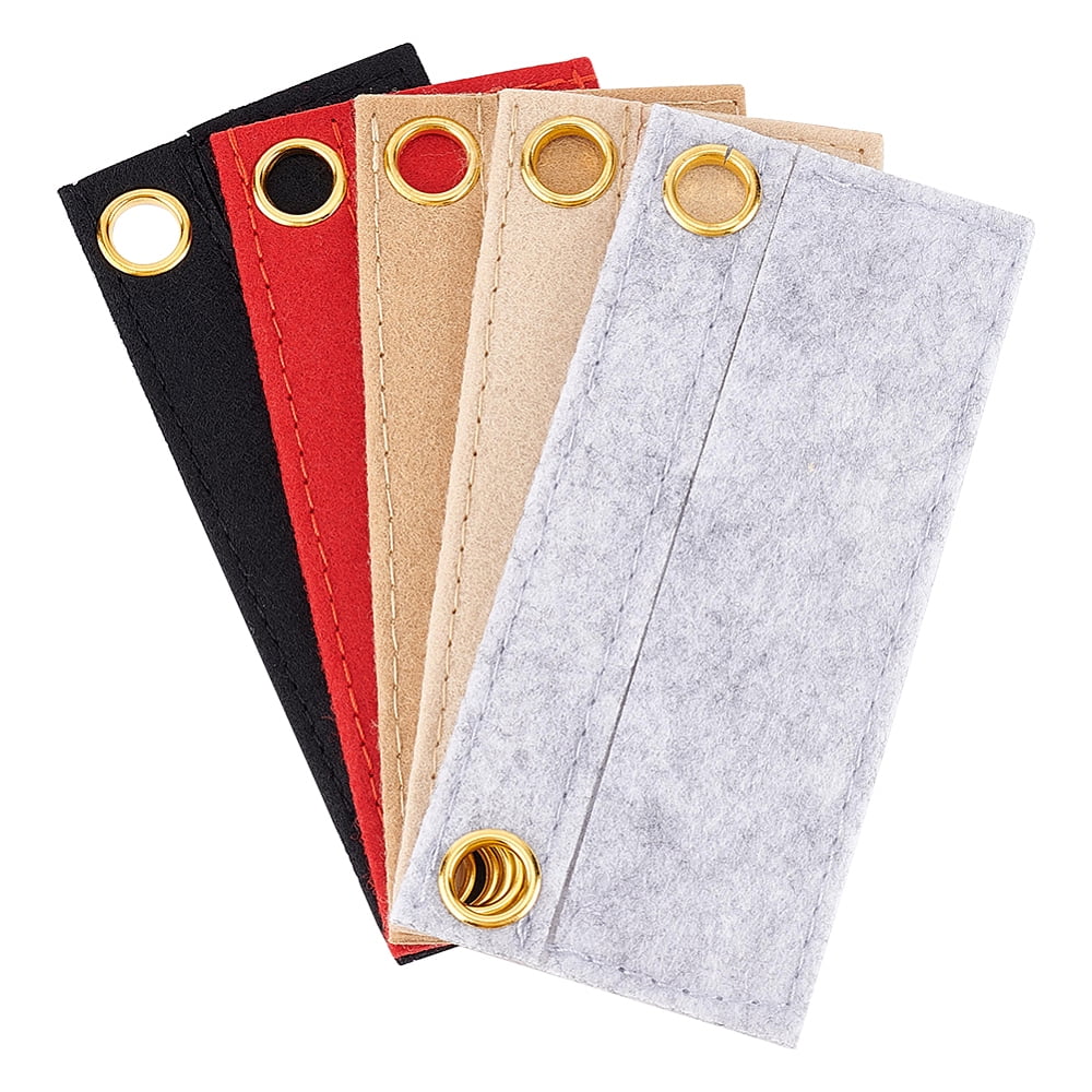 5Colors Felt Purse Organizer Insert Small Handbag Organzier Insert Mini ...