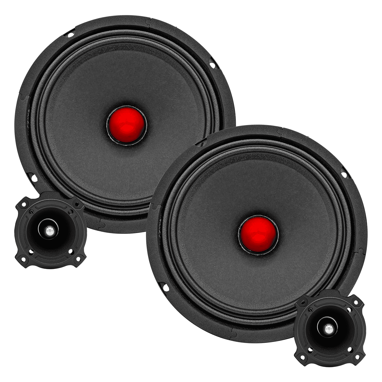 5Core 6.5 Inch Midrange Speaker + Tweeter Combo 500W PMPO 8Ohm ...
