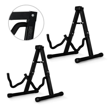 "Flycity Guitar Stand Floor, 4 Guitar Holder, 3-Tier Rack with Amp ...