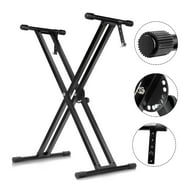 Donner Z-Style Portable Keyboard Stand, Heavy-Duty, For 54, 61, 88 Key ...