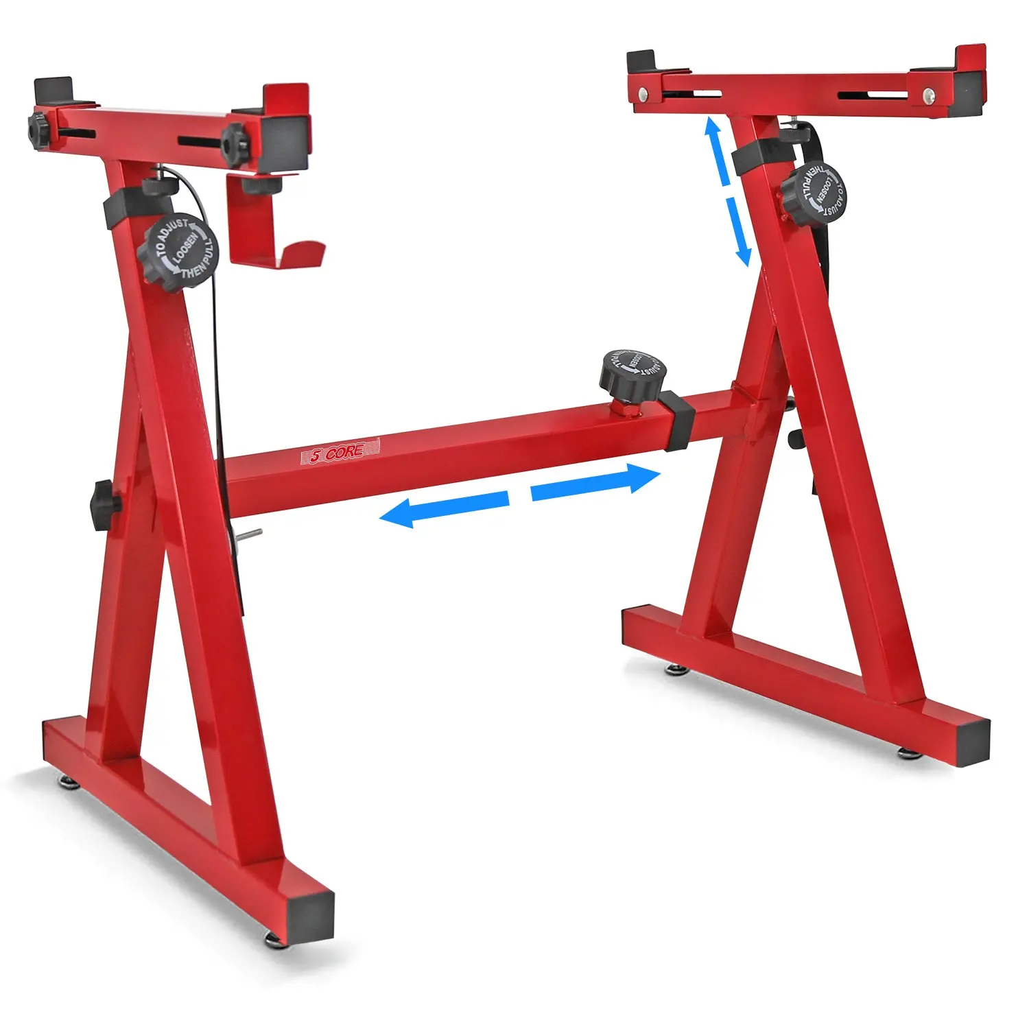 5Core Keyboard Stand Z Style Sturdy Adjustable Electric Piano Riser ...