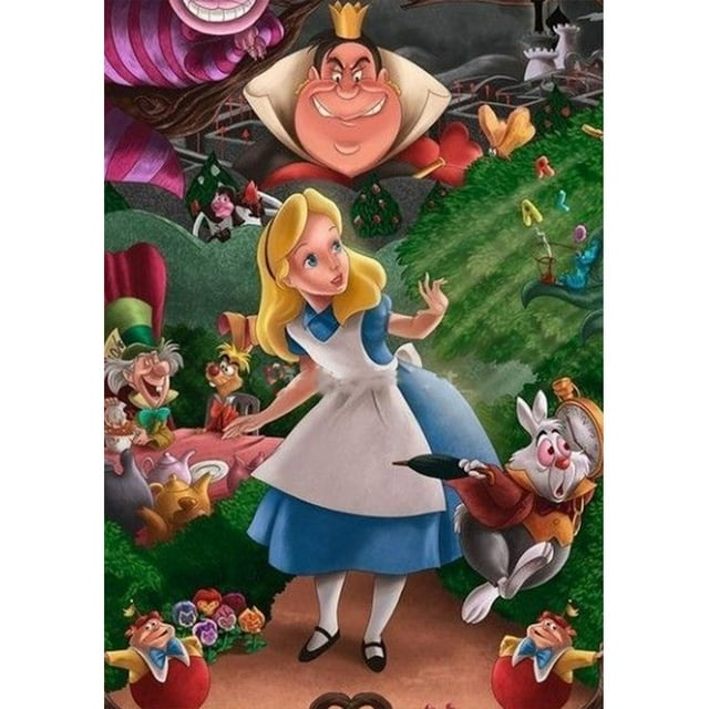 5D Alice in Wonderland Diamond Painting Kits for Adults DIY Princess ...