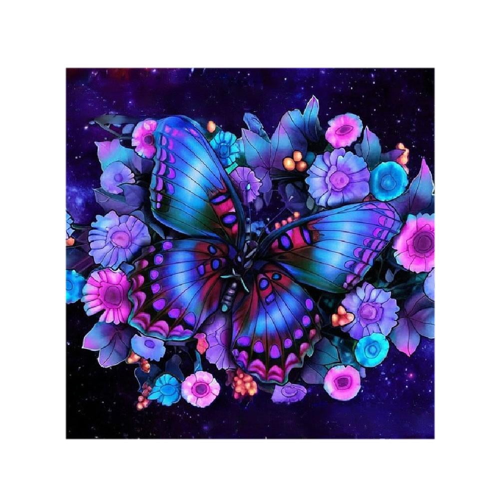 5D Butterfly Diamond-Art Painting Art Kits DIY Home Decor. Z9Y5 ...