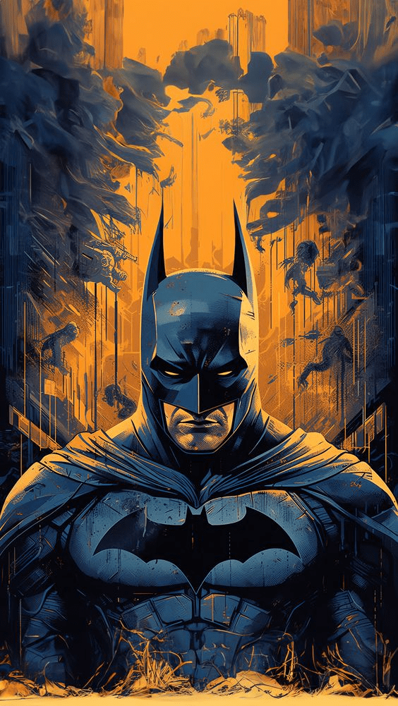 5D DIY Batman Diamond Painting by Number Kit for Adult, Full Drill ...