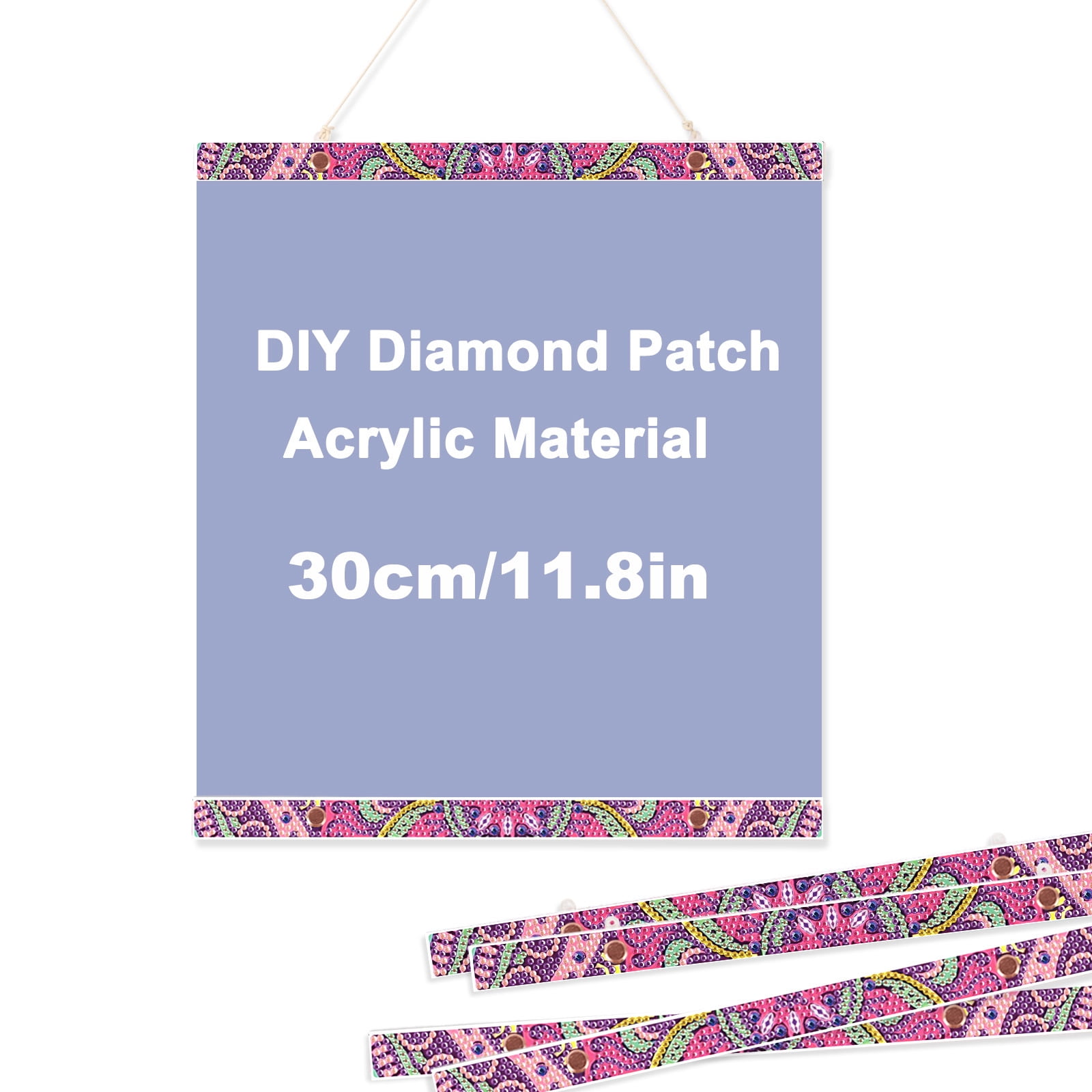 5D DIY Diamond Art Hanging Picture Clip,Hanging Photo Display Picture ...