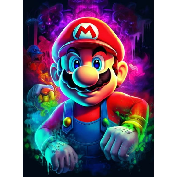 Mario Diamond Painting