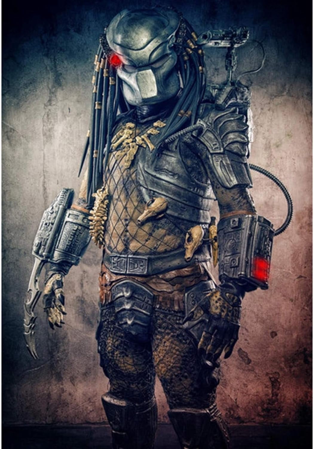 5D DIY Diamond Painting Predator Full Round Diamond Embroidery Cross ...