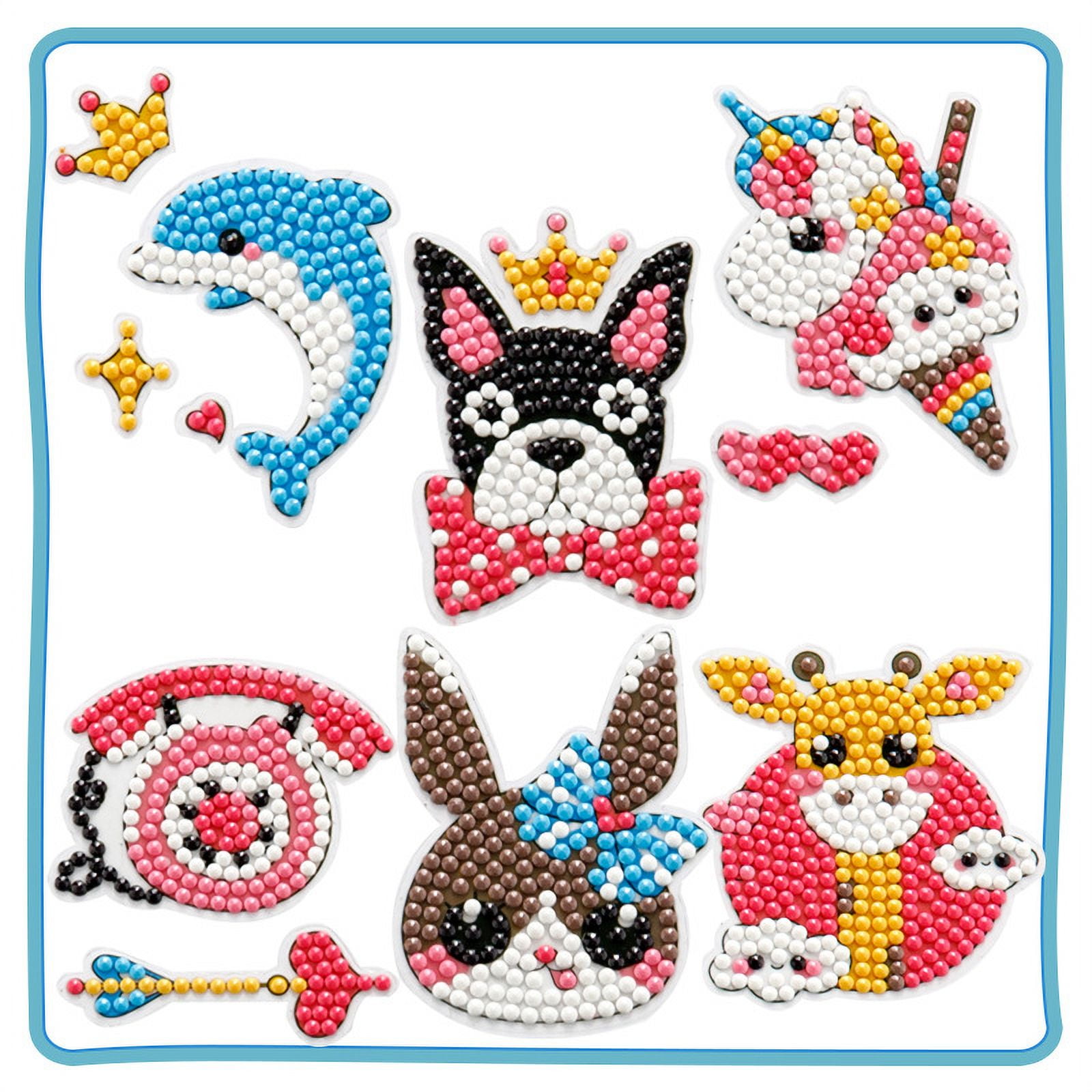 5D DIY Diamond Painting Stickers Kits for Kids and Adult Beginners ...