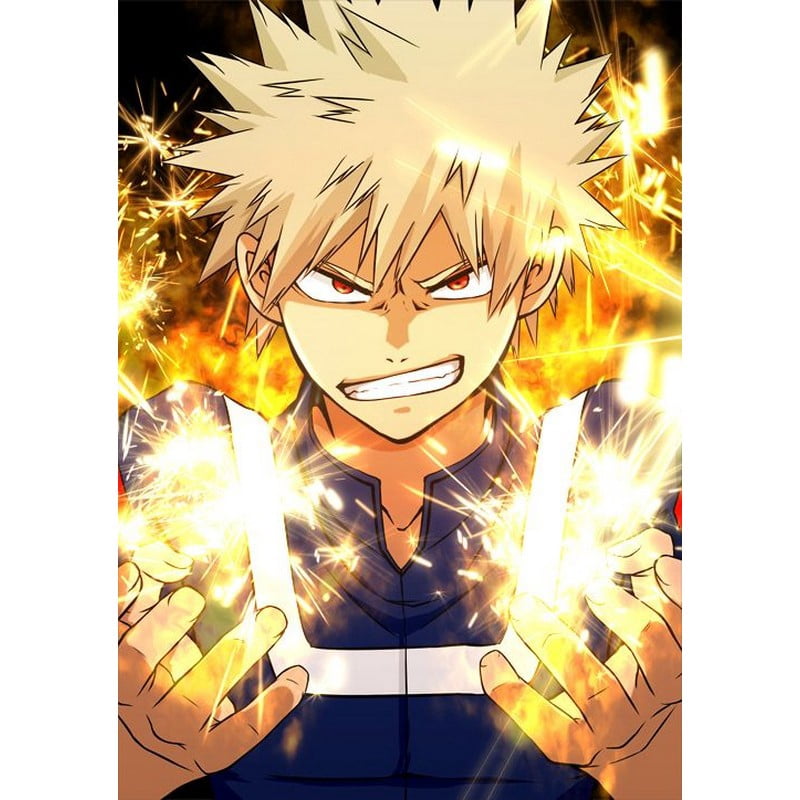 5D DIY My Hero Academia Diamond Painting, Round Diamond Crafts ...