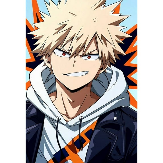 5D DIY My Hero Academia Diamond Painting, Round Diamond Crafts ...