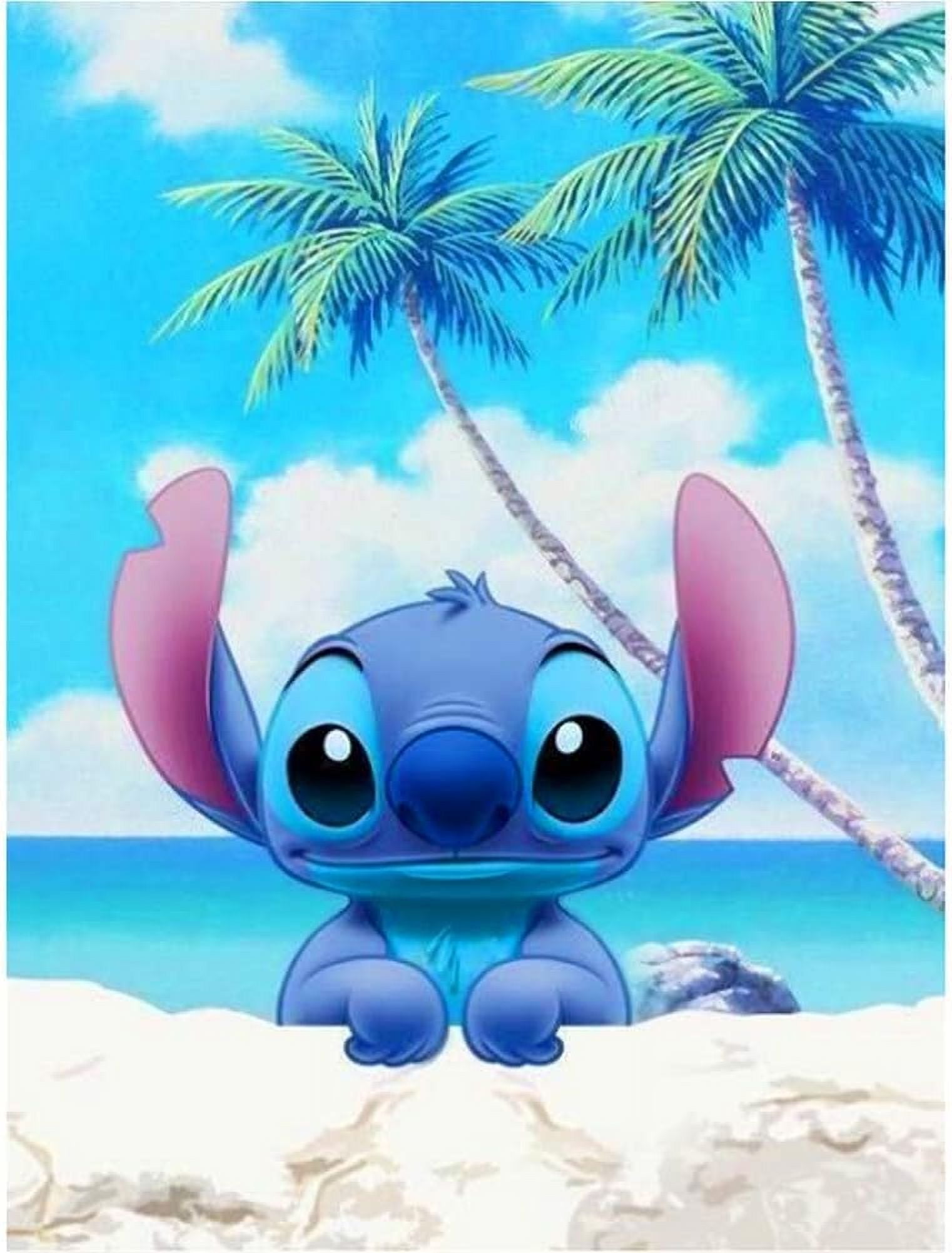 5D DIY Stitch Diamond Painting by Number Kit for Adult, Full Drill ...