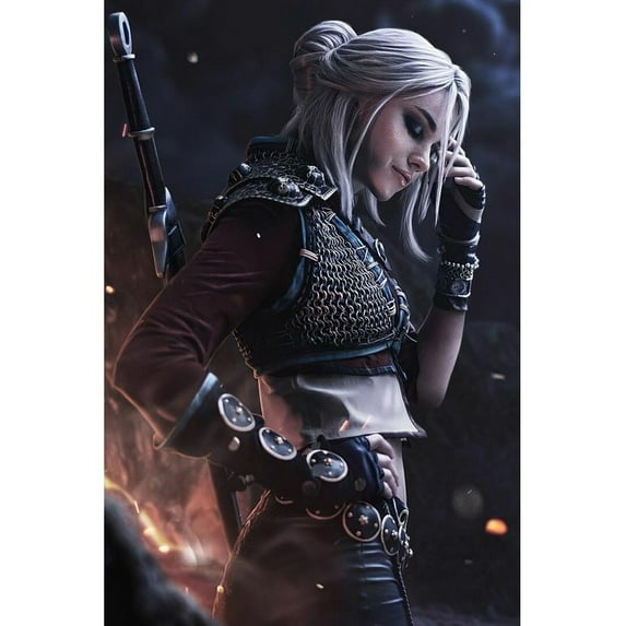 5D DIY The Witcher Diamond Painting Kit, Full Round Diamond Art, Mosaic ...