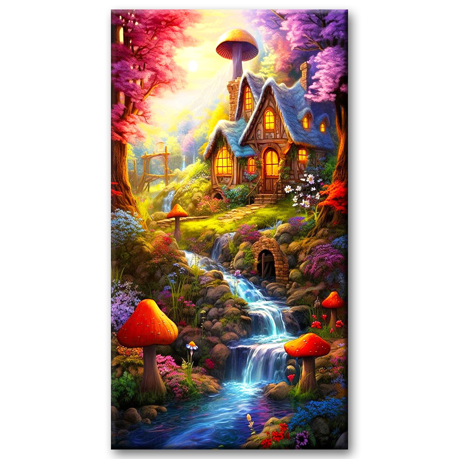 5D Diamond Art Painting Kits for Unisex Adults Beginners with Full ...